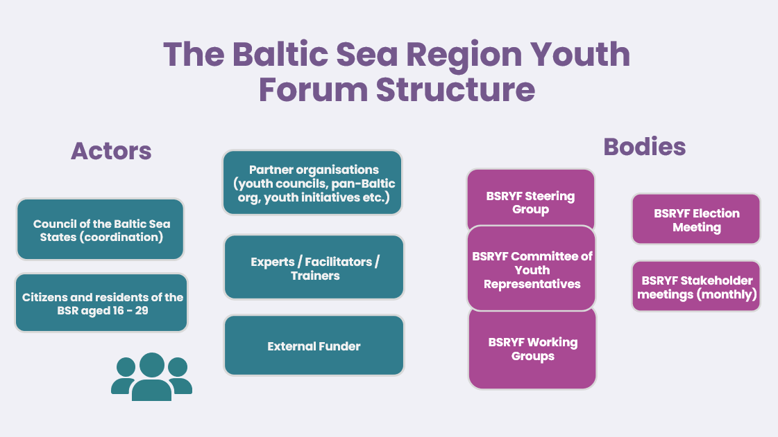 BSRYF Structure – Baltic Sea Youth